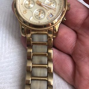 Michael Kors | Accessories | Michael Kors Gold And Tortoise Watch ...